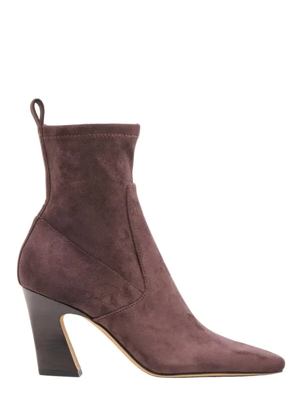 DOLCEVITA Linzey Booties - Cedar Stella Suede