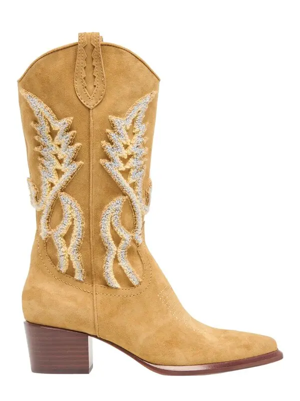 DOLCEVITA Vila Knee-high Boots - Caramel Suede
