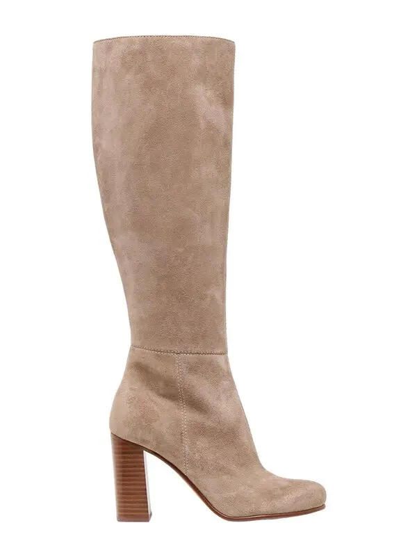 DOLCEVITA Hudsin Wide Calf Knee High Boots - Barley Suede