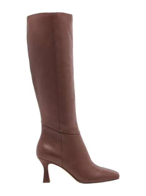 DOLCEVITA Gyra Extra Wide Calf Boots - Chocolate Leather