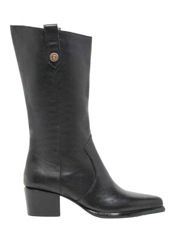DOLCEVITA Vern Mid-calf Boots - Black Leather