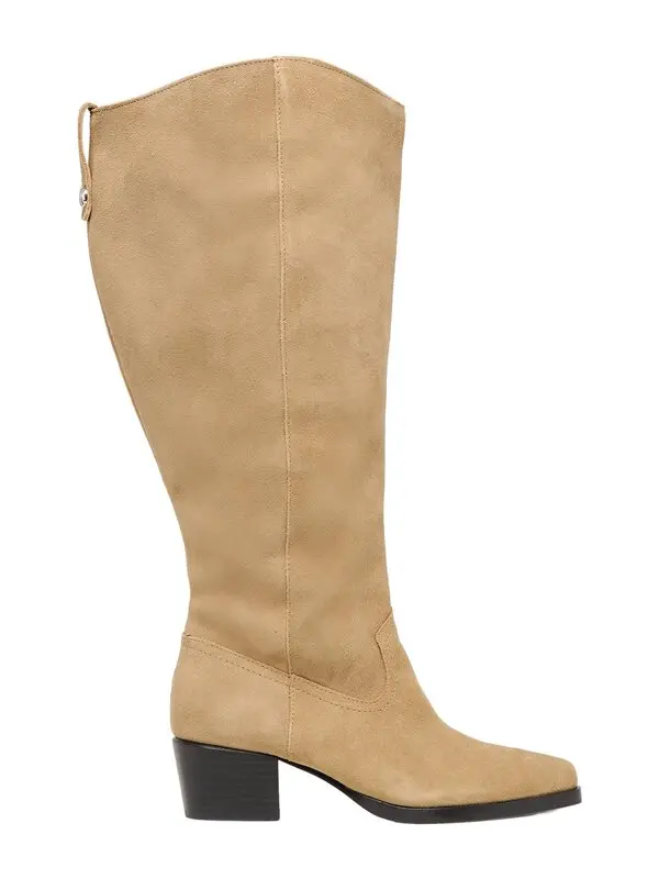 DOLCEVITA Virona H2o Extra Wide Calf Boots - Dk Taupe Suede
