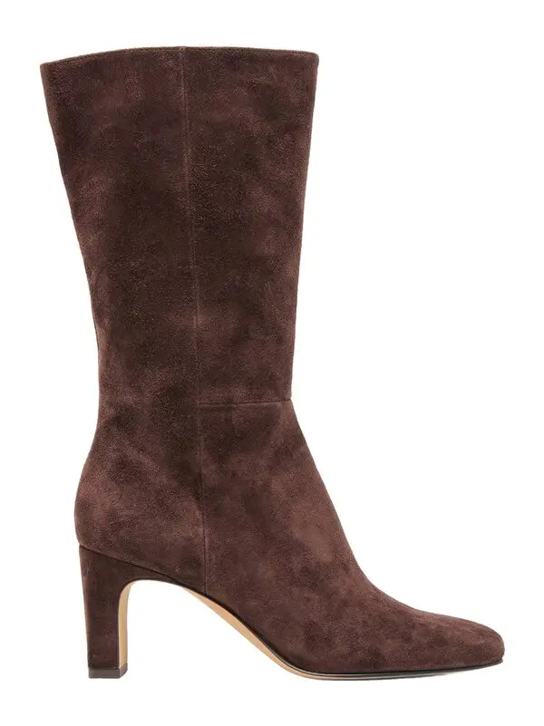 DOLCEVITA Riggs Mid-calf Boots - Mahogany Suede