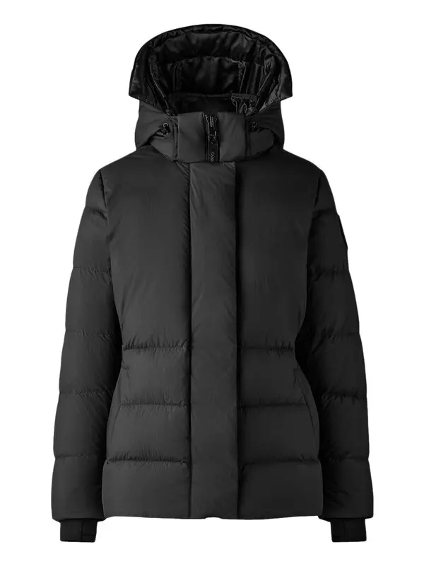 Canada Goose Lyndale Down Puffer Jacket With Removable Hood - Black