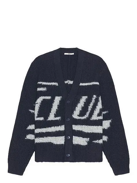 Neuw Fuzzy Club Cardigan - Blue