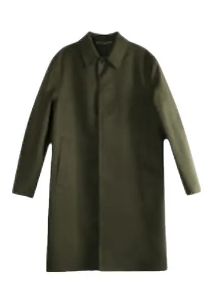 Saint Laurent Thermal Waterproof Raincoat - Vert Fonce