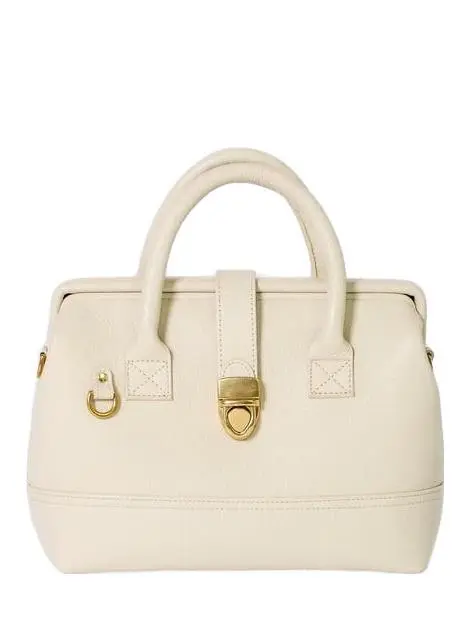 TAH Doctor Bag Petite - Bone