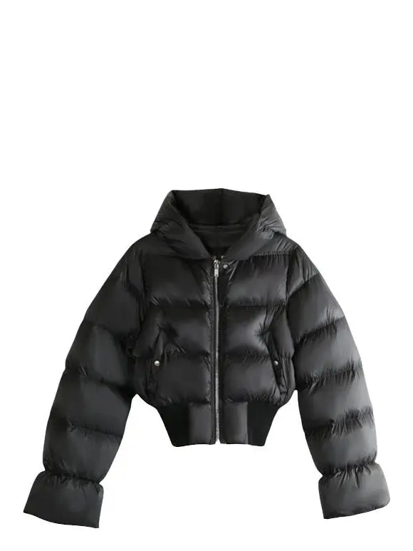 Rick Owens Hooded Jacket - Black