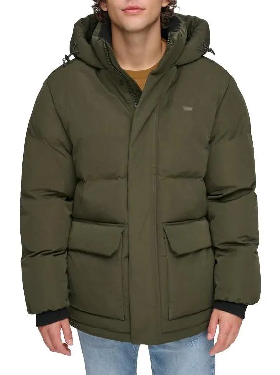 LEVI'S Arctic Cloth Heavyweight Parka - Olive