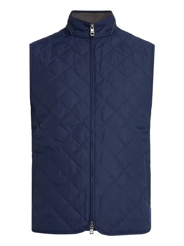 Peter Millar Essex Quilted Vest - Navy