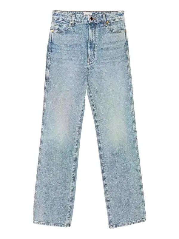 Khaite Danielle Straight Jeans - Blue