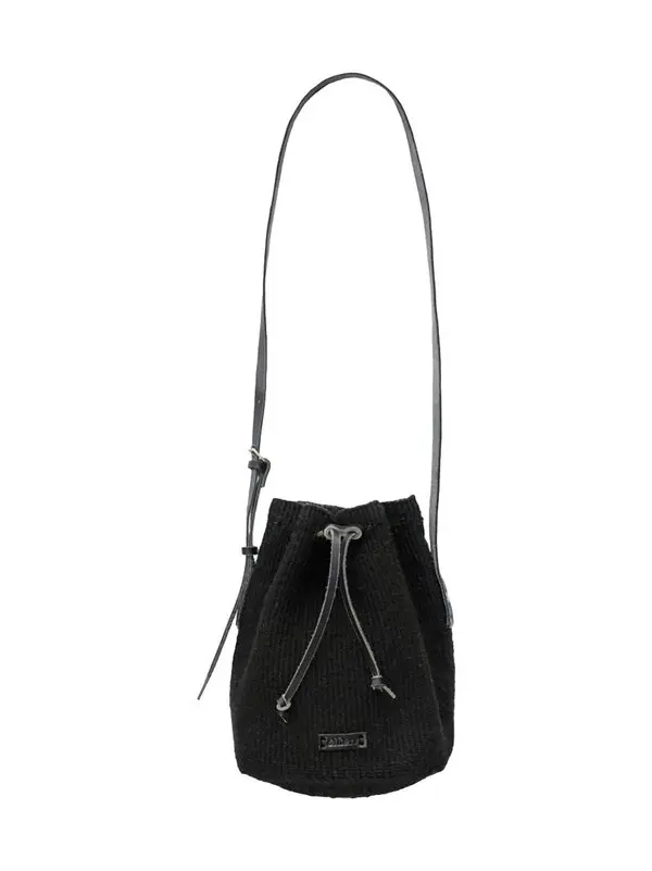 OTHERS TRADE FOR HOPE Bucket Bag - Black