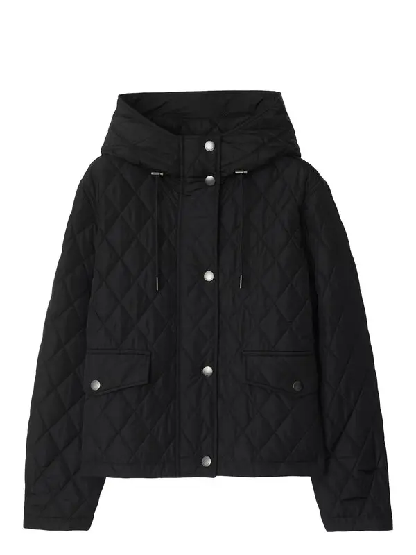 Burberry Hooded Field Jacket - Black