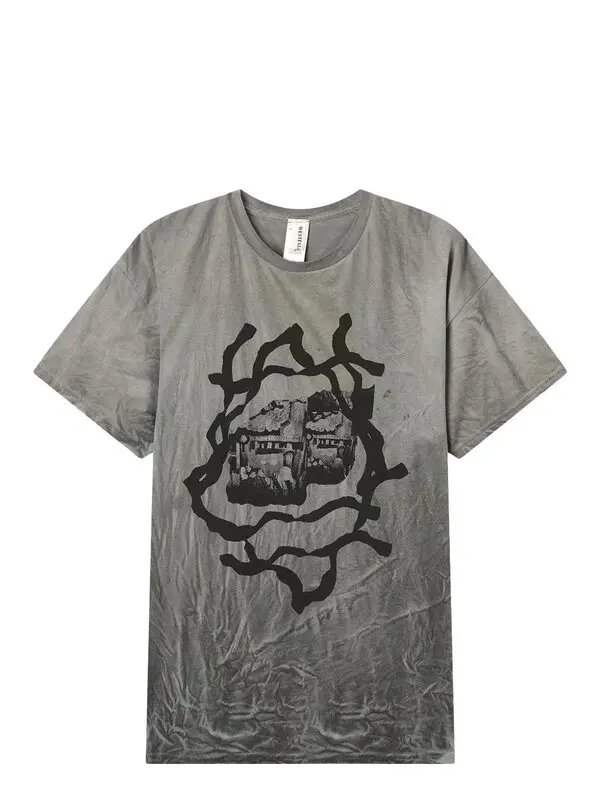 WESTFALL Graphic Print T-shirt - Grey