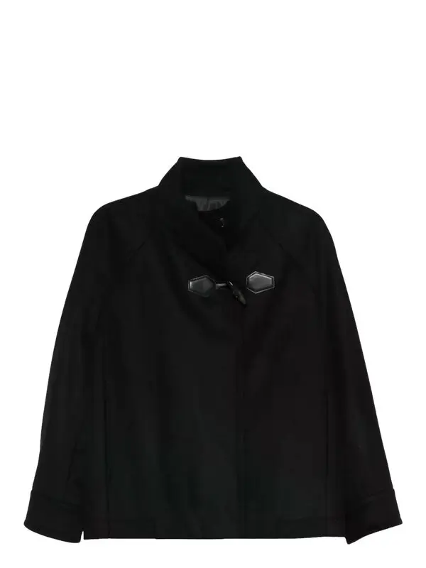 JUUN.J Toggle-fastening Coat - Black