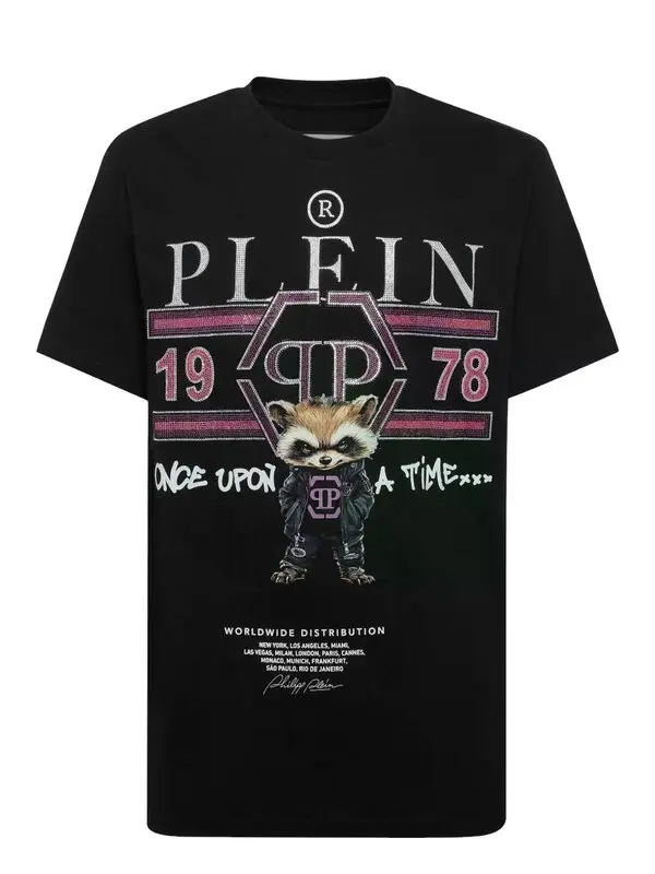 Philipp Plein Graphic-print T-shirt - Black