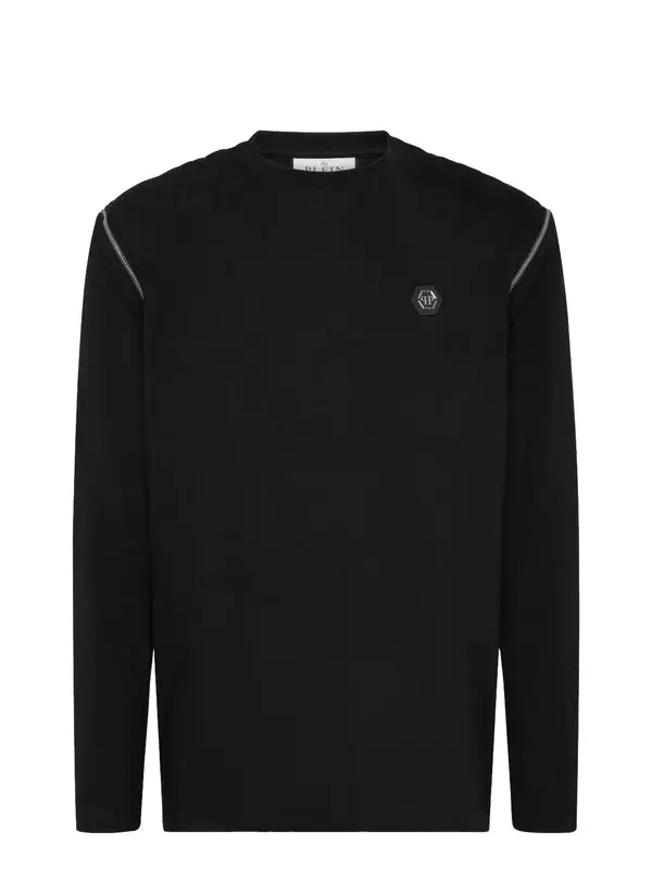 Philipp Plein Zip-detail T-shirt - Black