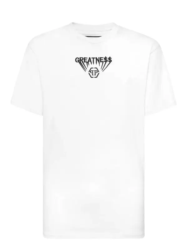 Philipp Plein Embroidered-logo T-shirt - White
