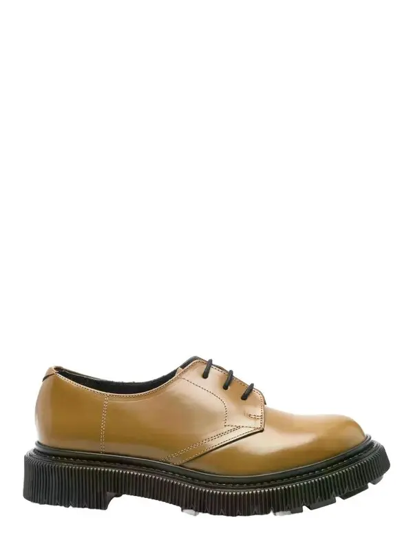 ADIEU PARIS Lace-up Derby Shoes - Brown