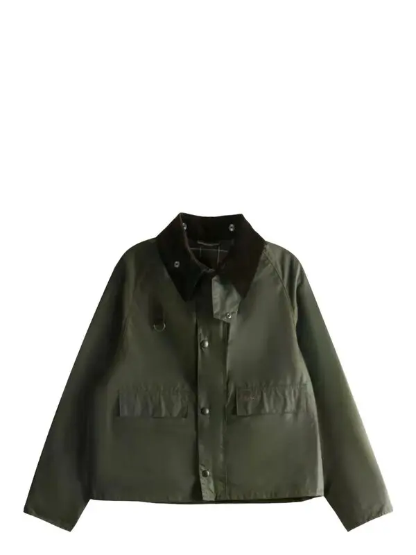 Barbour Corduroy-collar Jacket - Green
