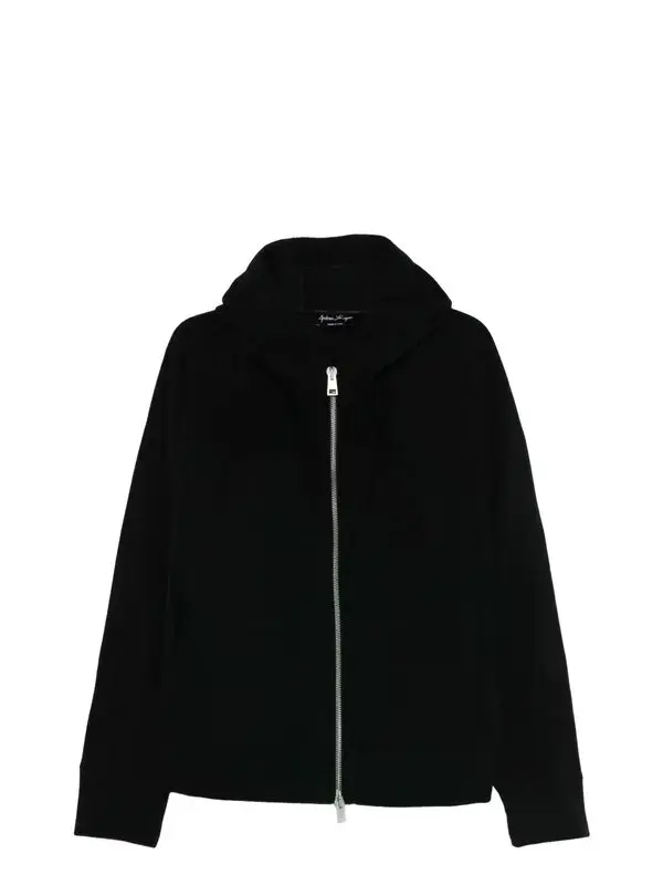 Andrea Ya'aqov Zip-up Hoodie - Black