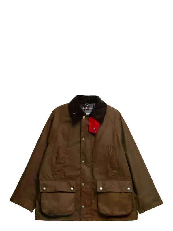 Barbour Paul Smith Corduroy-collar Jacket - Brown