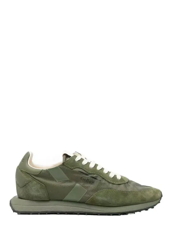 GHOUD VENICE Panelled Low-top Sneakers - Green
