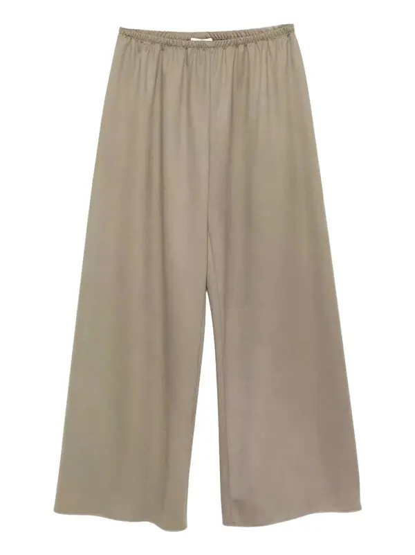 THE ROW Gala Elasticated-waist Trousers - Neutrals