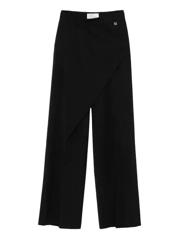 Giuseppe Di Morabito Asymmetric Tailored Trousers - Black