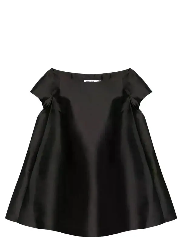 Bernadette A-line Dress - Black