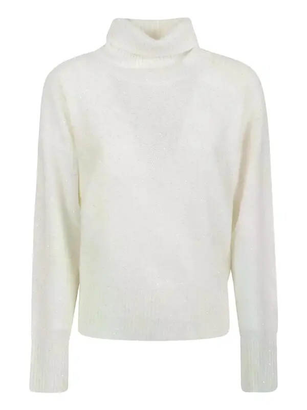 Fabiana Filippi Sequin-embellished Sweater - White
