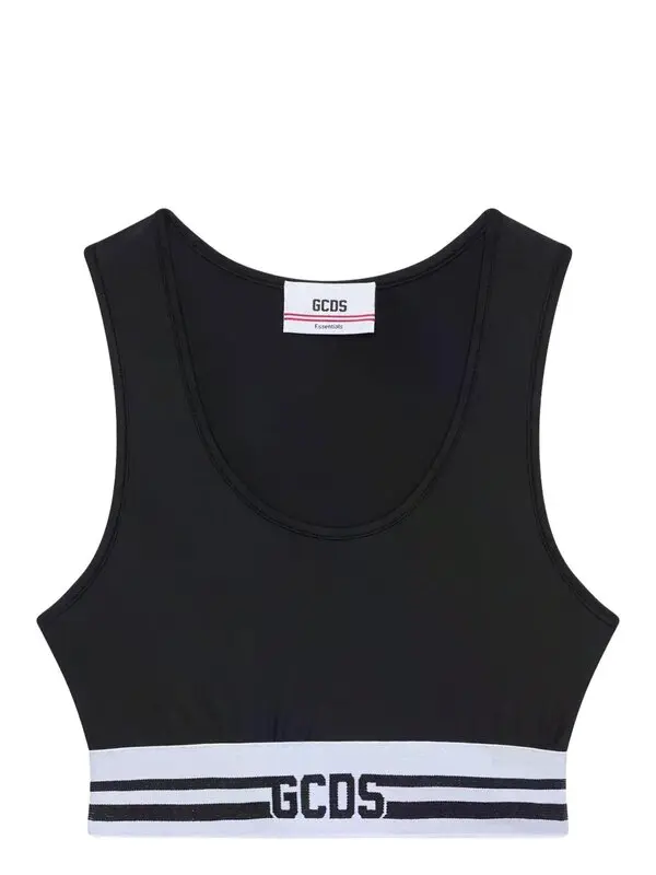 Gcds Logo-embellished Tank Top - Black