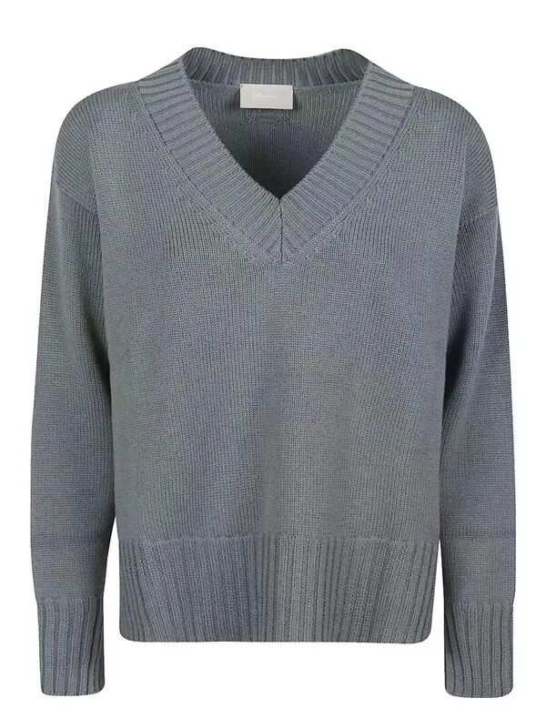 DRUMOHR V-neck Sweater - Grey