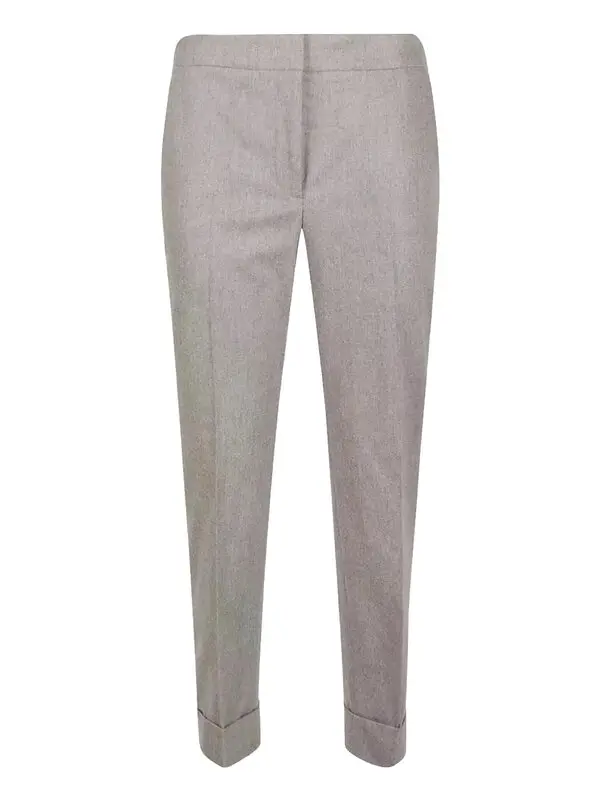 PT TORINO Cuffed Trousers - Grey