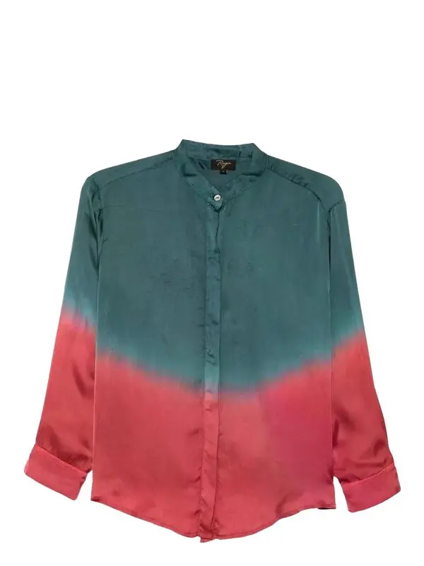 YAVI Nolen Dip-dyed Shirt - Green