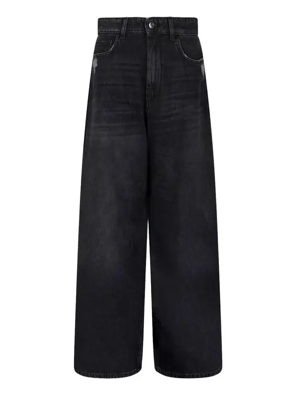 CARACTÈRE Logo Patch Jeans - Black