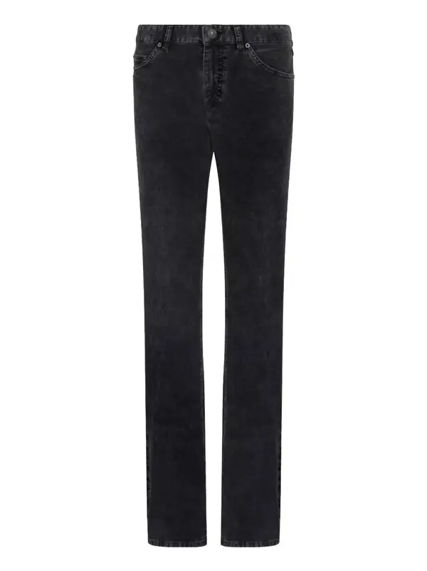 Isabel Marant Patch Pocket Jeans - Black