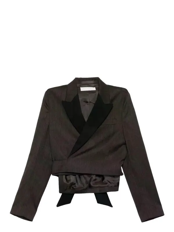 Our Legacy Wrap Blazer - Brown