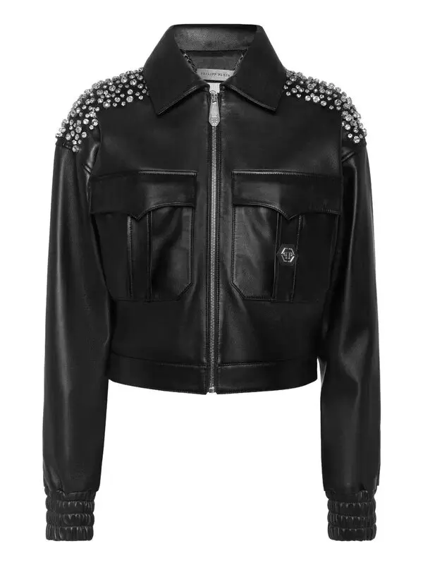 Philipp Plein Deluxe Signature Jacket - Black