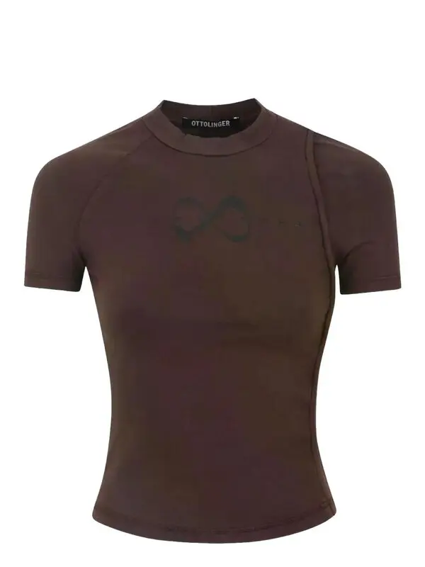 Ottolinger Round-neck T-shirt - Brown