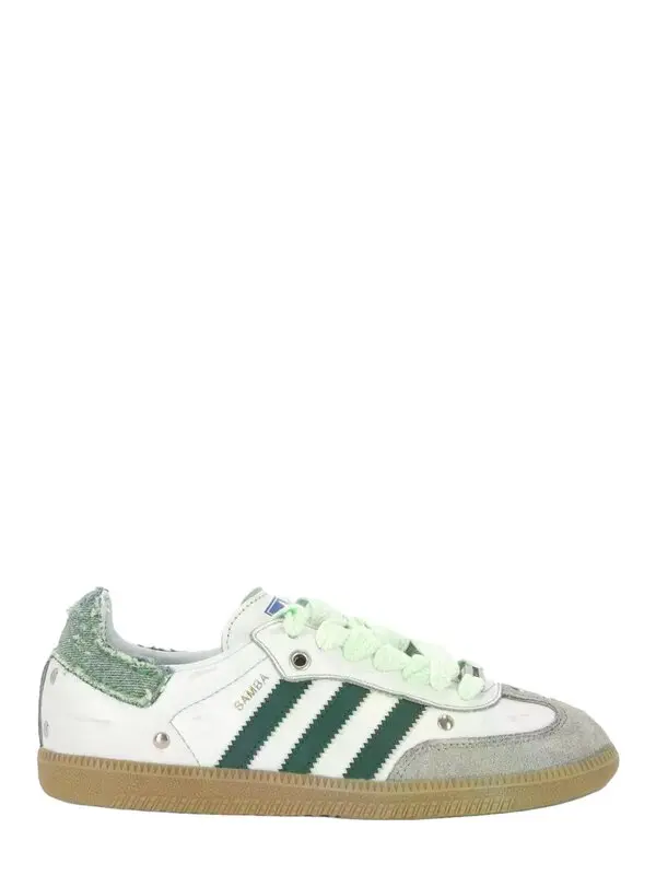 Adidas Customised Samba Sneakers - White