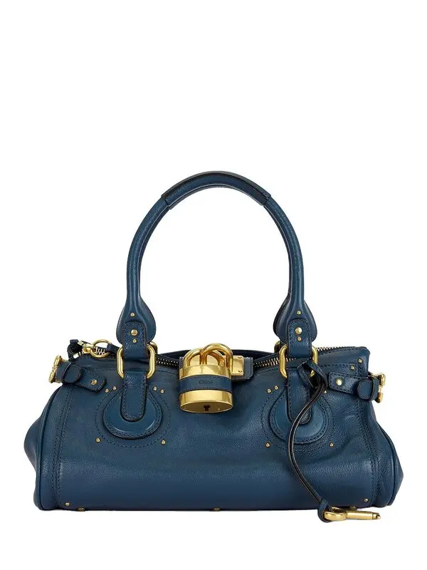 Chloé Paddington Tote Bag - Tapestry Blue