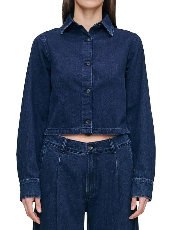 DL1961 Montauk Aura Denim Shirt - Rain Storm