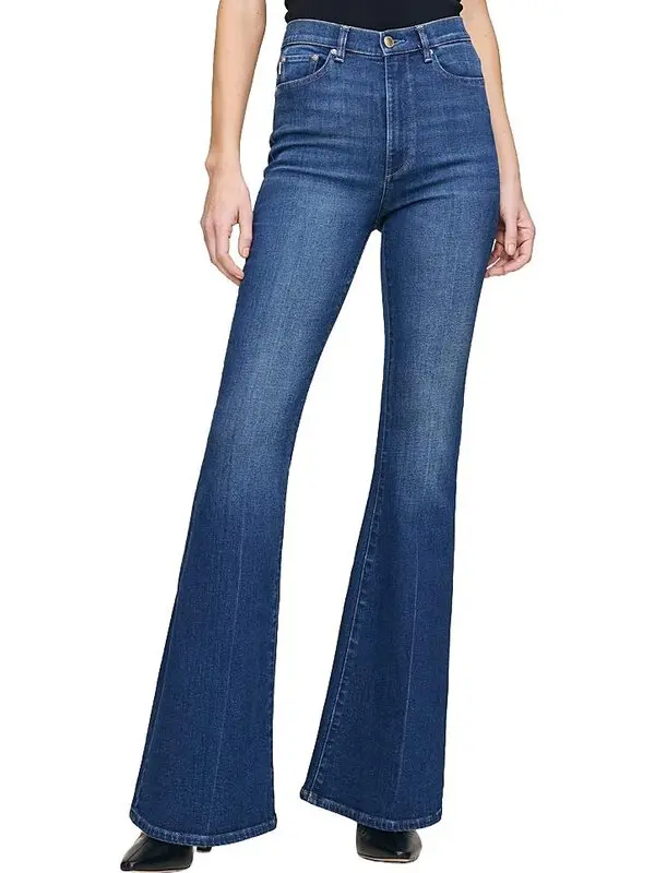 DL1961 Rachel High-rise Flare Jeans - Santa Monica