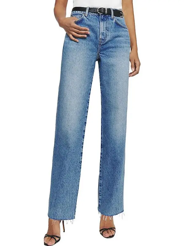 REFORMATION Val 90s Mid Rise Straight Jeans - Colorado