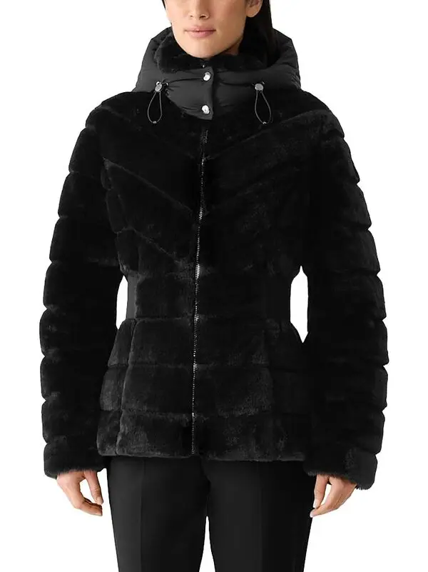 Mackage Miranda Mixed Media Down Jacket - Black