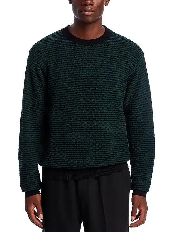 Hugo Crewneck Sweater - Open Green