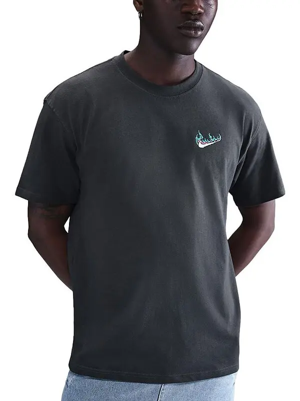 Nike M90 Short Sleeve Graphic Tee - Anthracite