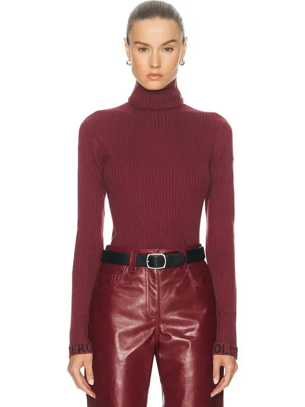 Goldbergh Mira Long Sleeve Sweater - Vino Rosso