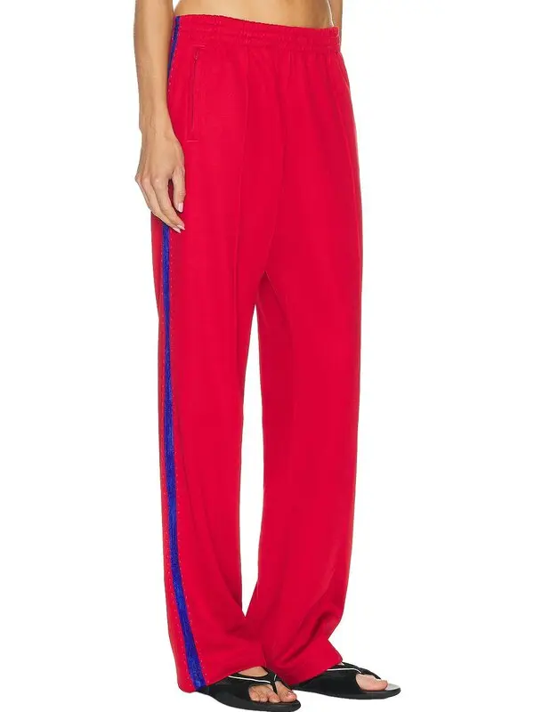 RE/DONE Sunland Track Pant - Crimson Cobalt